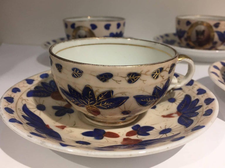 19th Century Qajari Porcelain Bohemian Tea Set For Sale at 1stDibs ...