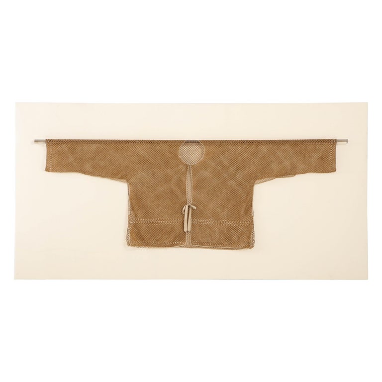 19th Century Qing Dynasty Chinese Bamboo Jacket in Frame For Sale at ...