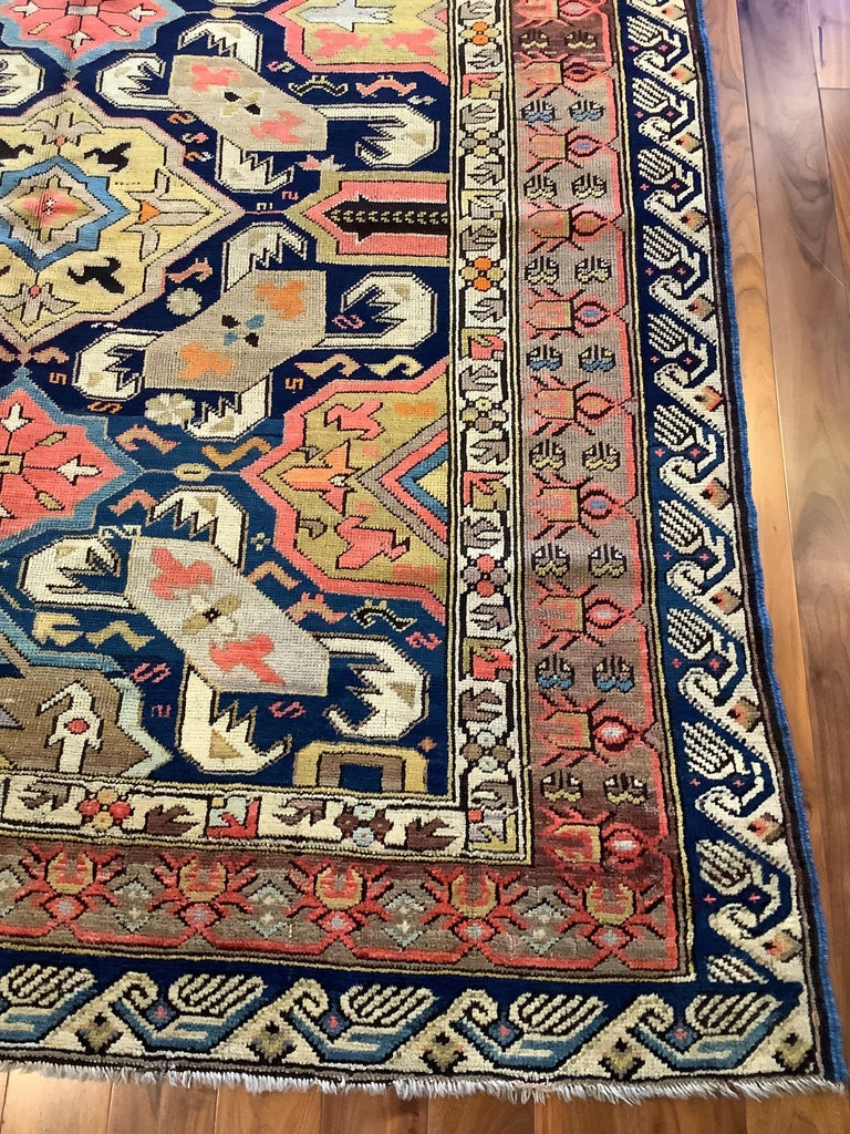 19th Century Rare Karabagh Gallery Carpet For Sale at 1stDibs