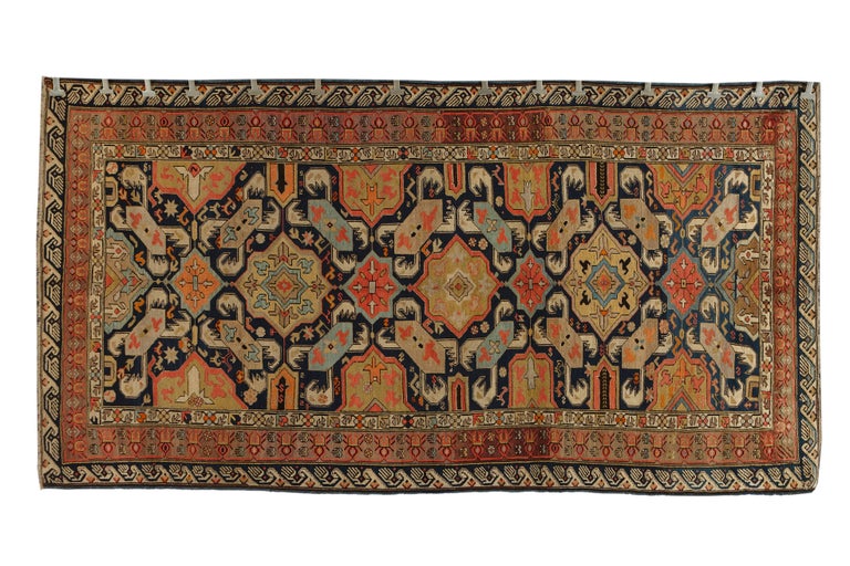 19th Century Rare Karabagh Gallery Carpet For Sale at 1stDibs