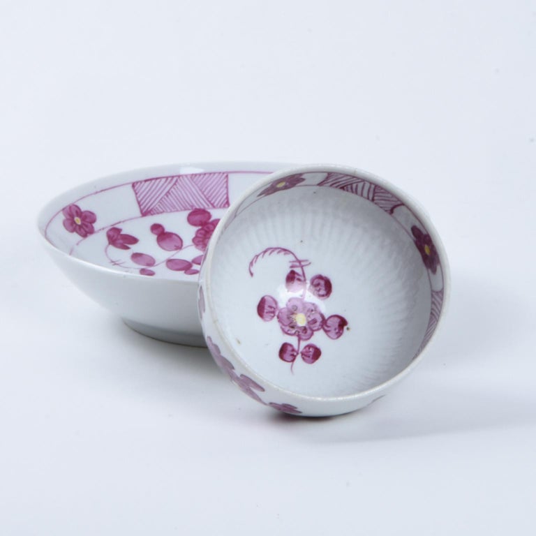 19th Century Rauenstein Porcelain Teacups For Sale at 1stDibs