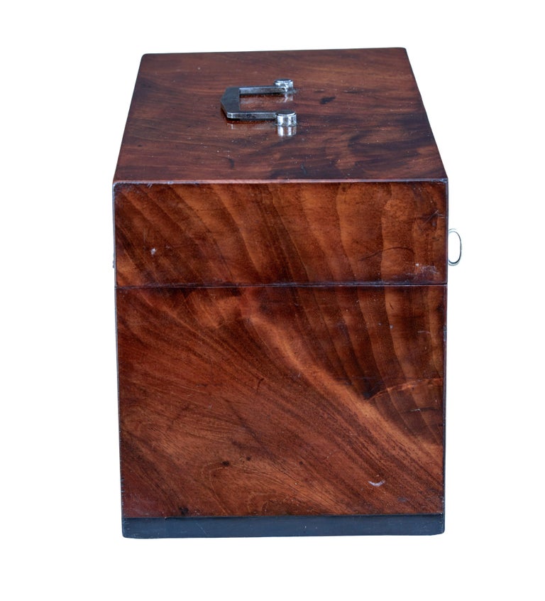 19th Century Regency Mahogany Caddy at 1stDibs