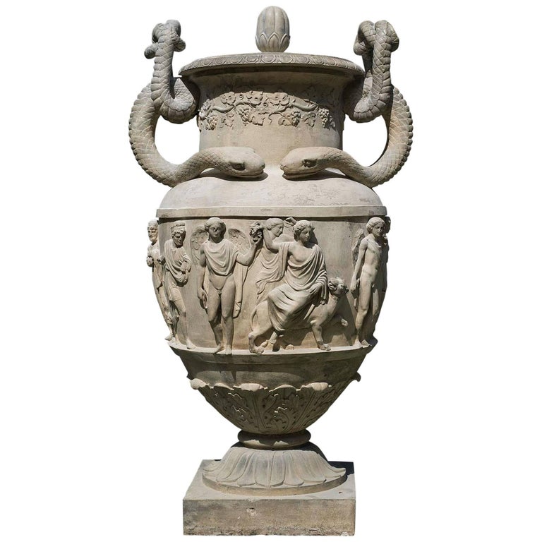 19th Century Regency Stoneware Urn at 1stDibs