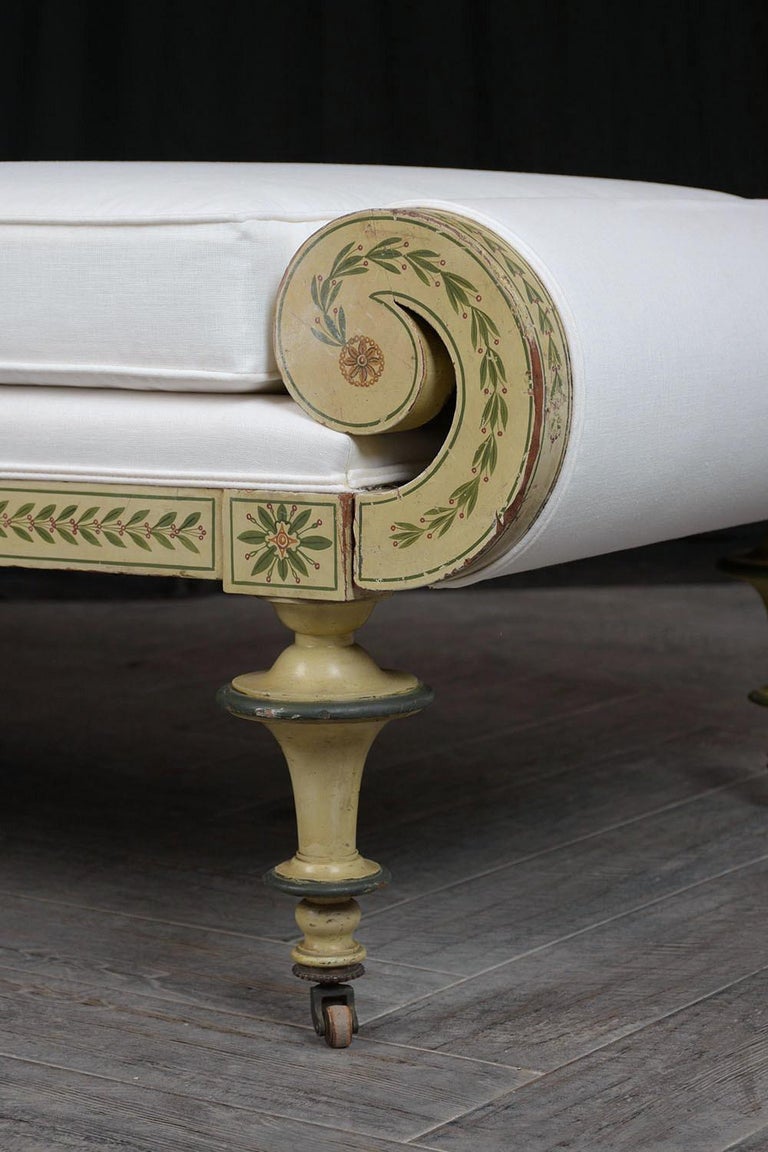 19th Century Regency Style Chaise Lounge at 1stDibs