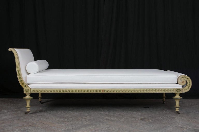 19th Century Regency Style Chaise Lounge at 1stDibs