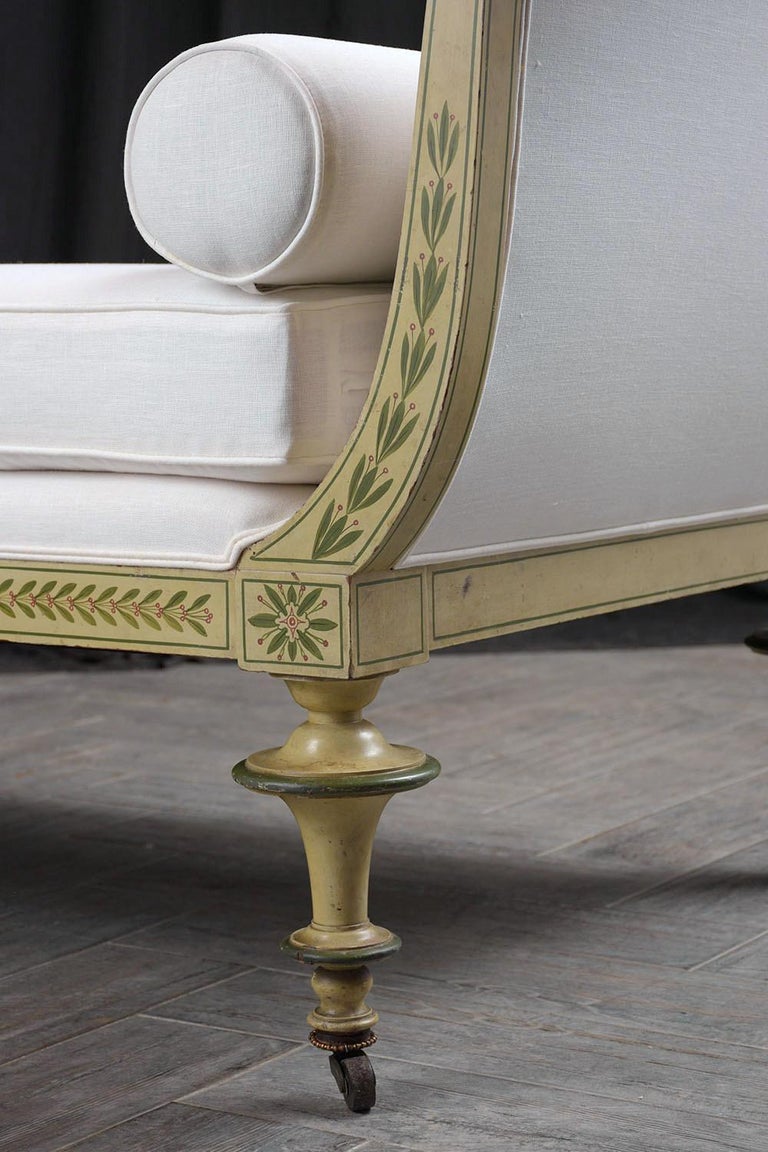 19th Century Regency Style Chaise Lounge at 1stDibs