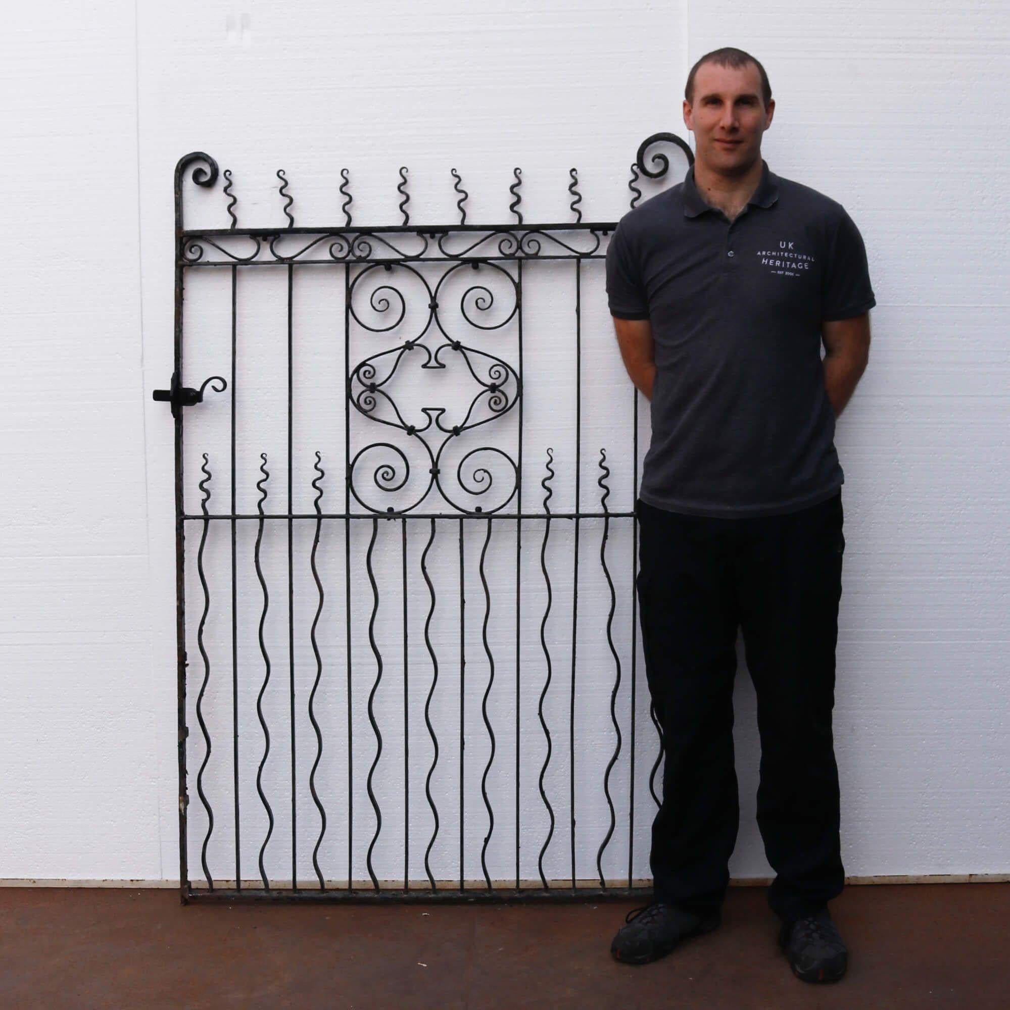19th Century Regency Wrought Iron Pedestrian Gate For Sale at 1stDibs