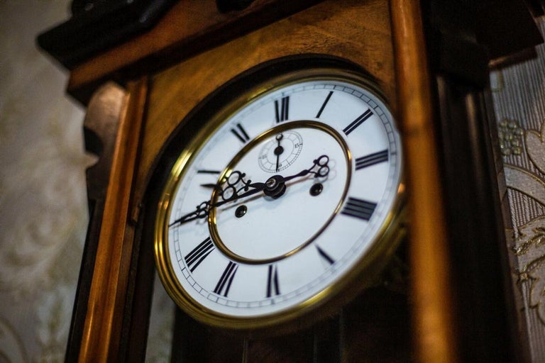 19th Century Regulator Wall Clock at 1stDibs