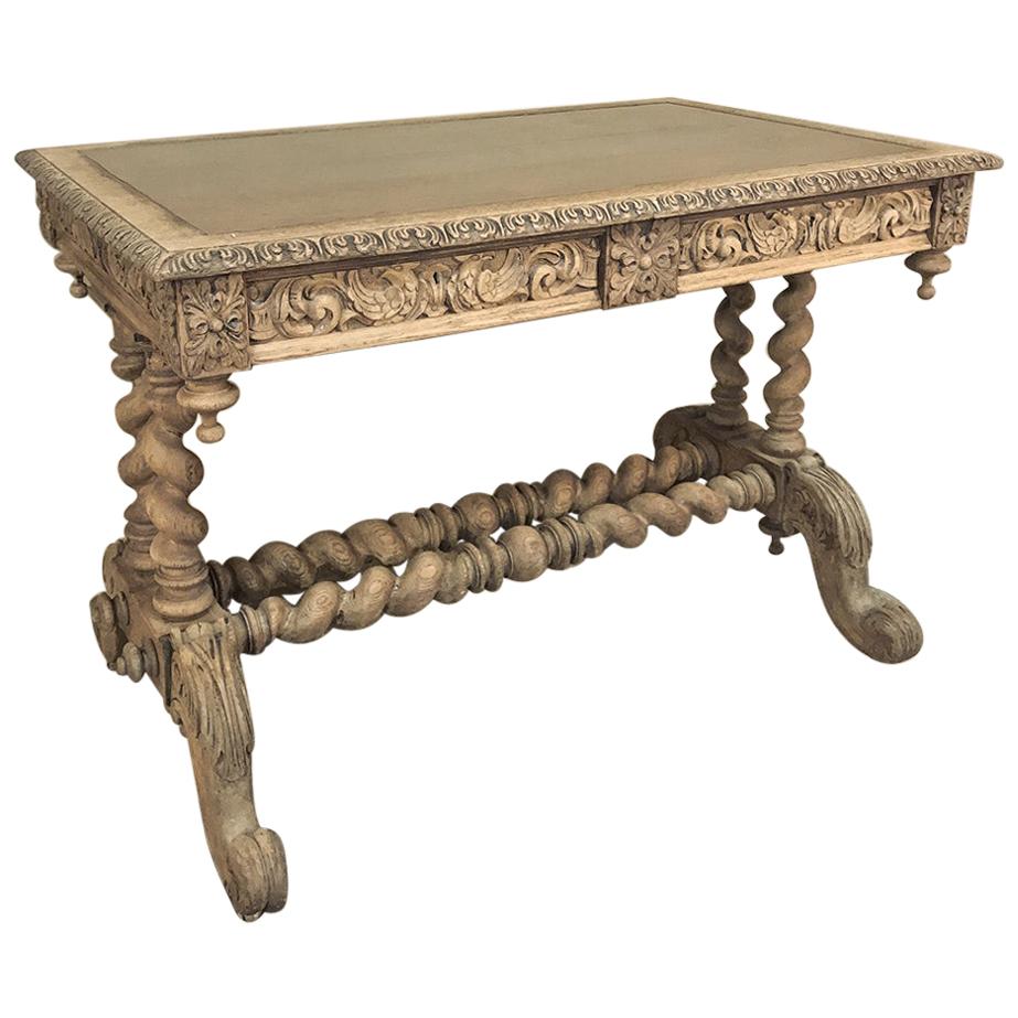 19th Century Italian Renaissance Style Desk with Drawers at 1stDibs