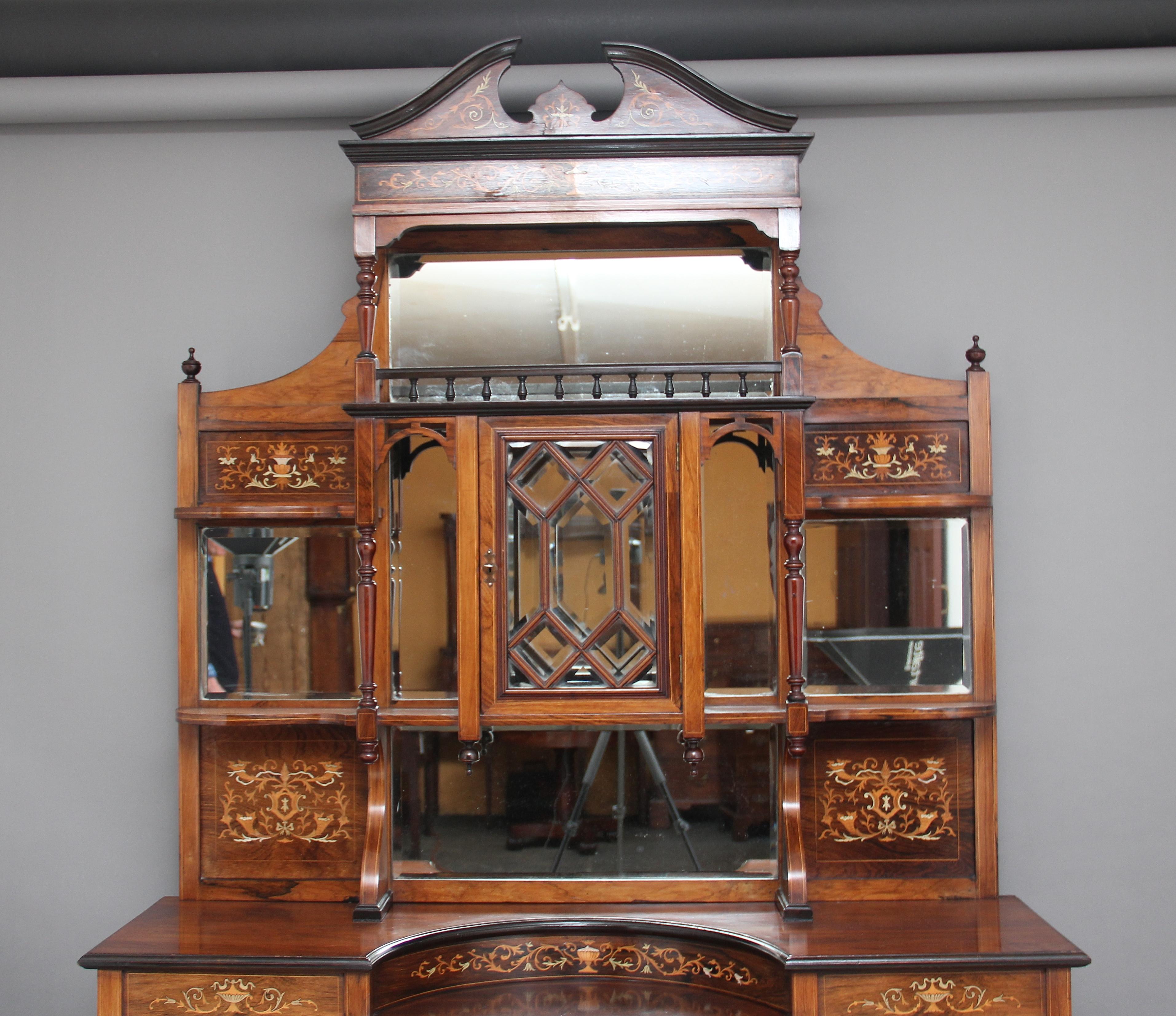 19th Century Rosewood and Inlaid Cabinet at 1stDibs | hallowell cabinets