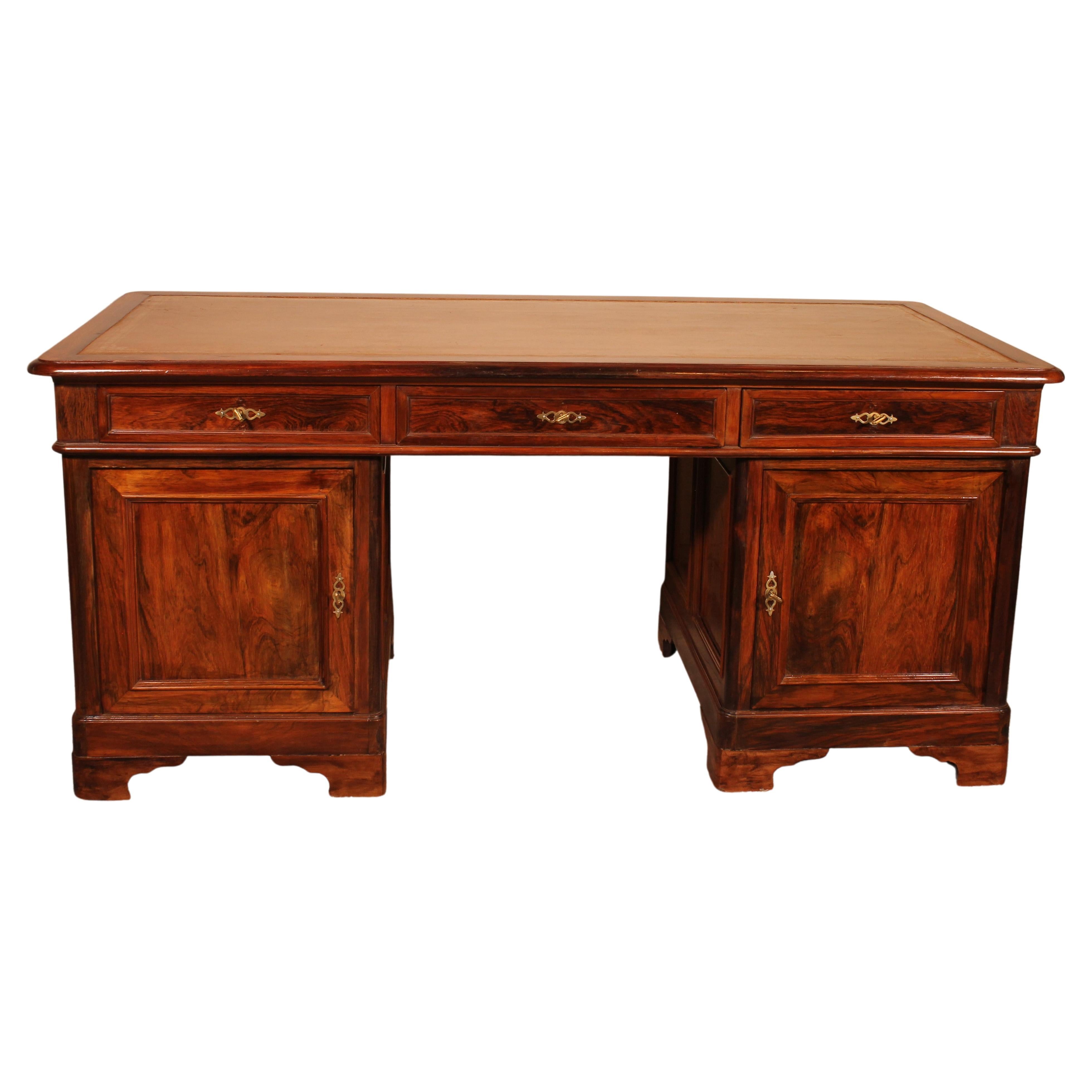 Exceptional Double Pedestal Chinoiserie/Japanned Desk, 19th Century at ...