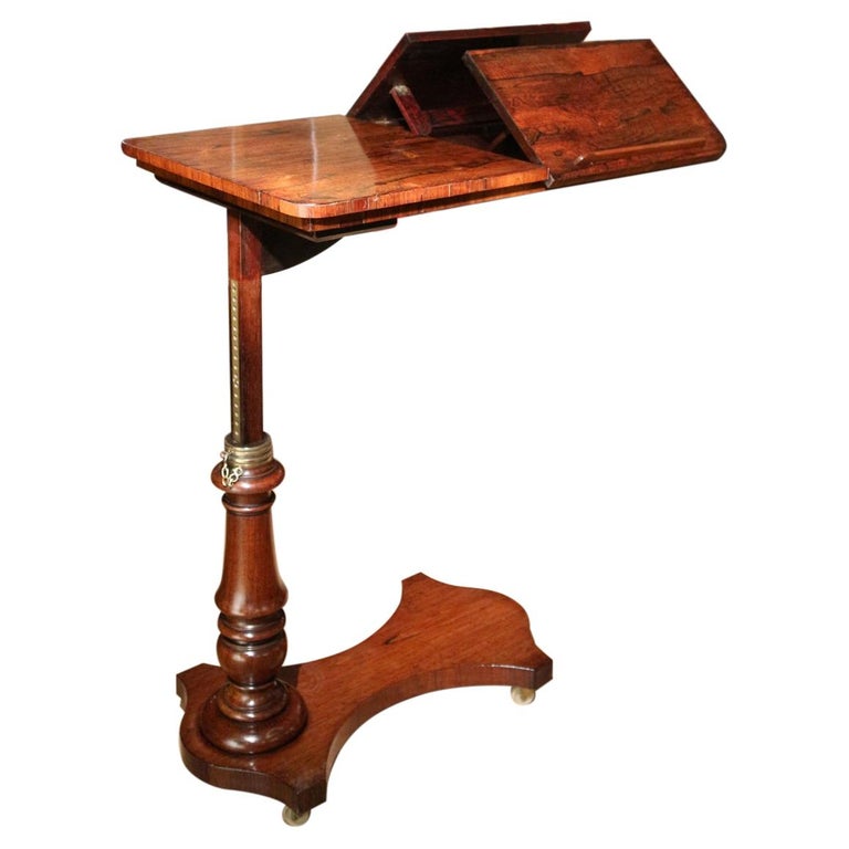 19th Century Rosewood Reading Table at 1stDibs