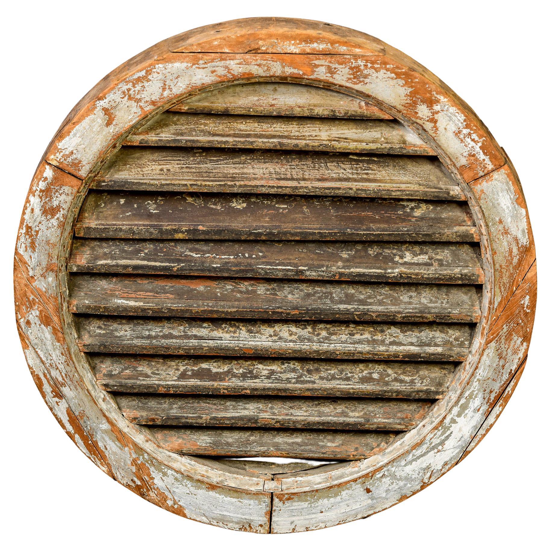 Reticulated Over-Mantle Piece with Metallic Bronze Paint For Sale at ...