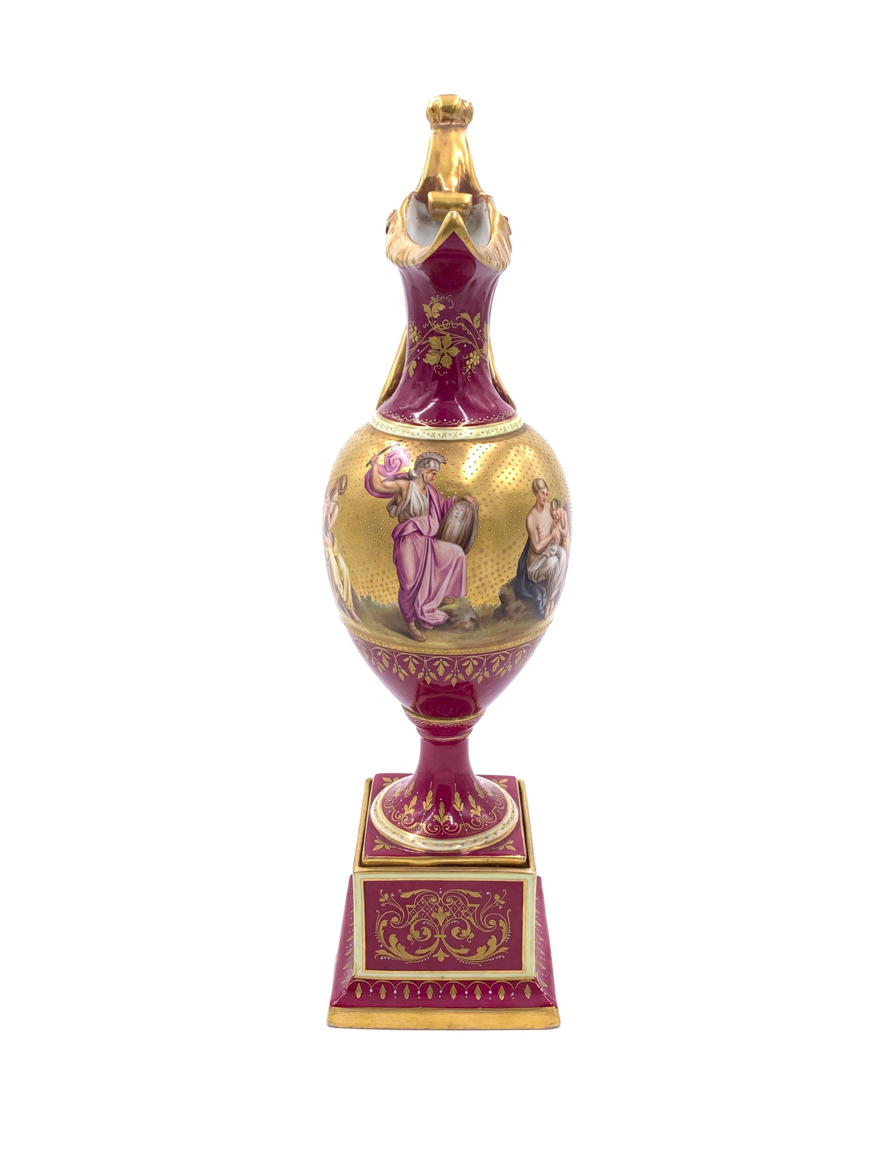 19th Century Royal Vienna Porcelain Ewer on Stand at 1stDibs | eweron ...