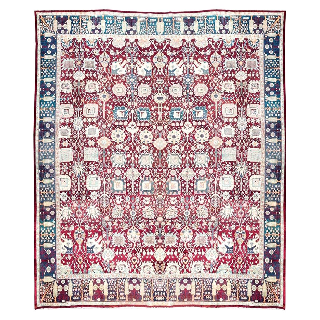 19th Century Ameritza Rug, circa 1880. 5,45 x 3,55 m For Sale at 1stDibs