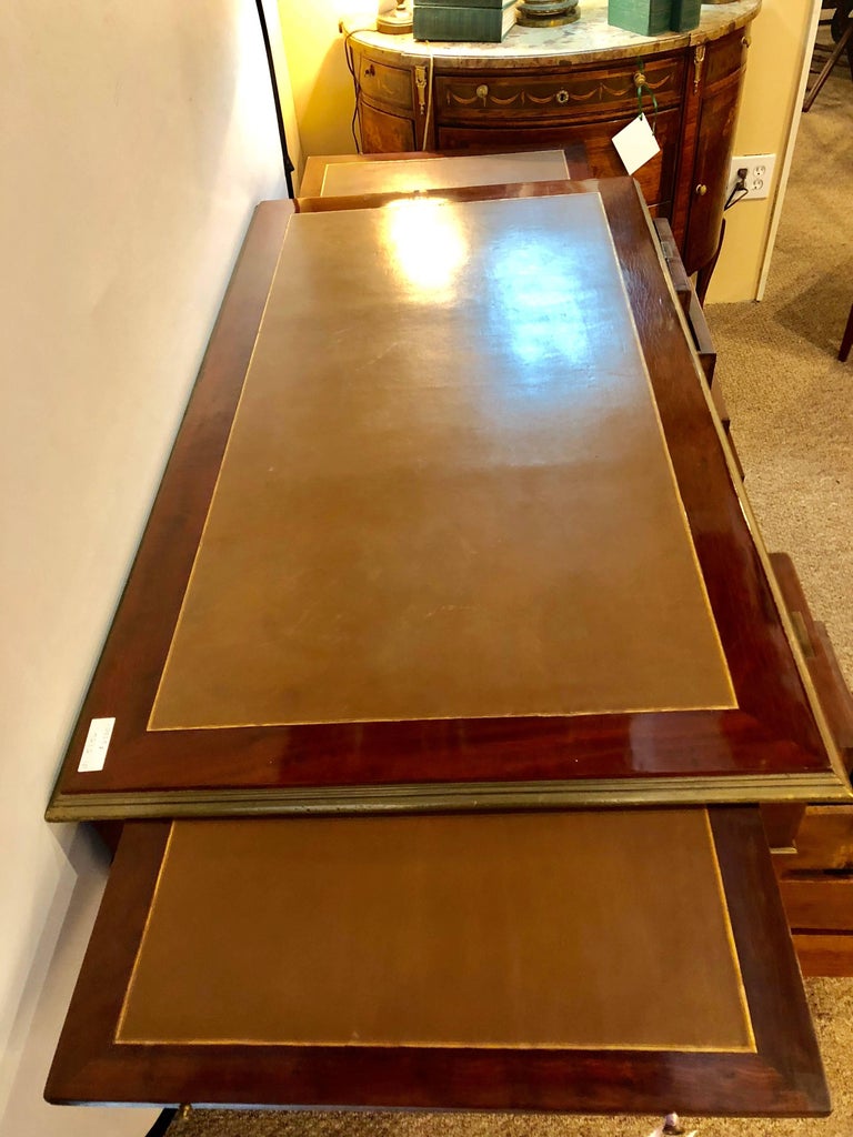 19th Century Russian Neoclassical Desk with a Leather Top at 1stDibs ...