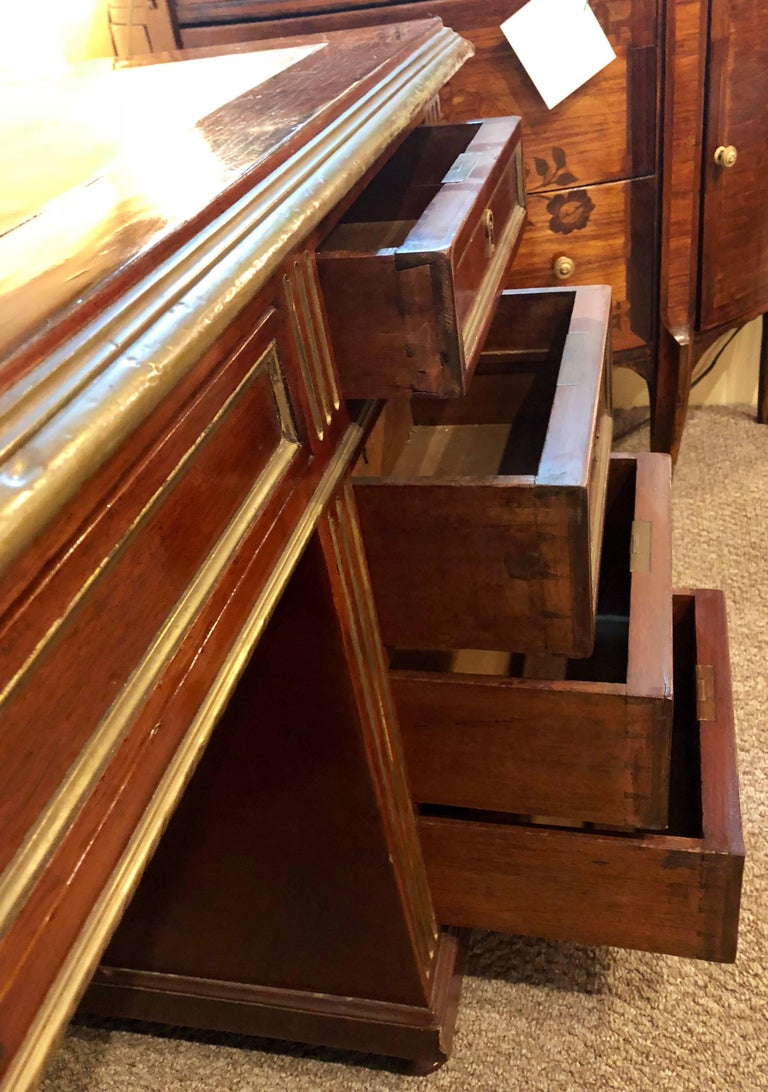 19th Century Russian Neoclassical Desk with a Leather Top at 1stDibs ...