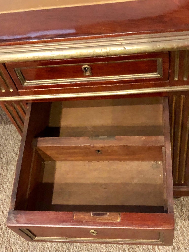 19th Century Russian Neoclassical Desk with a Leather Top at 1stDibs ...