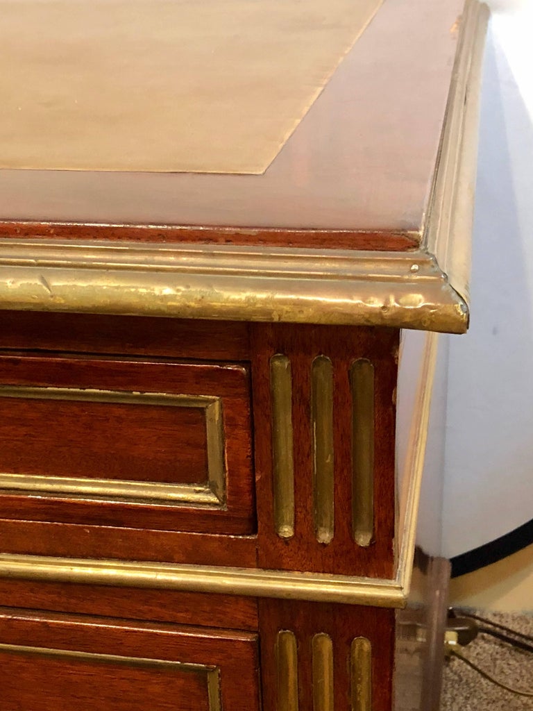 19th Century Russian Neoclassical Desk with a Leather Top at 1stDibs ...