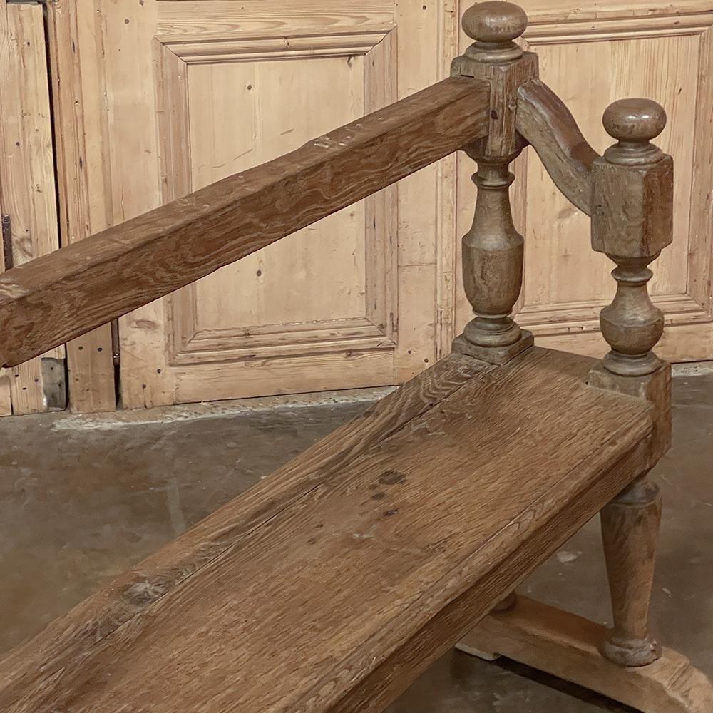 19th Century Rustic Country French Bench, Pew For Sale at 1stDibs