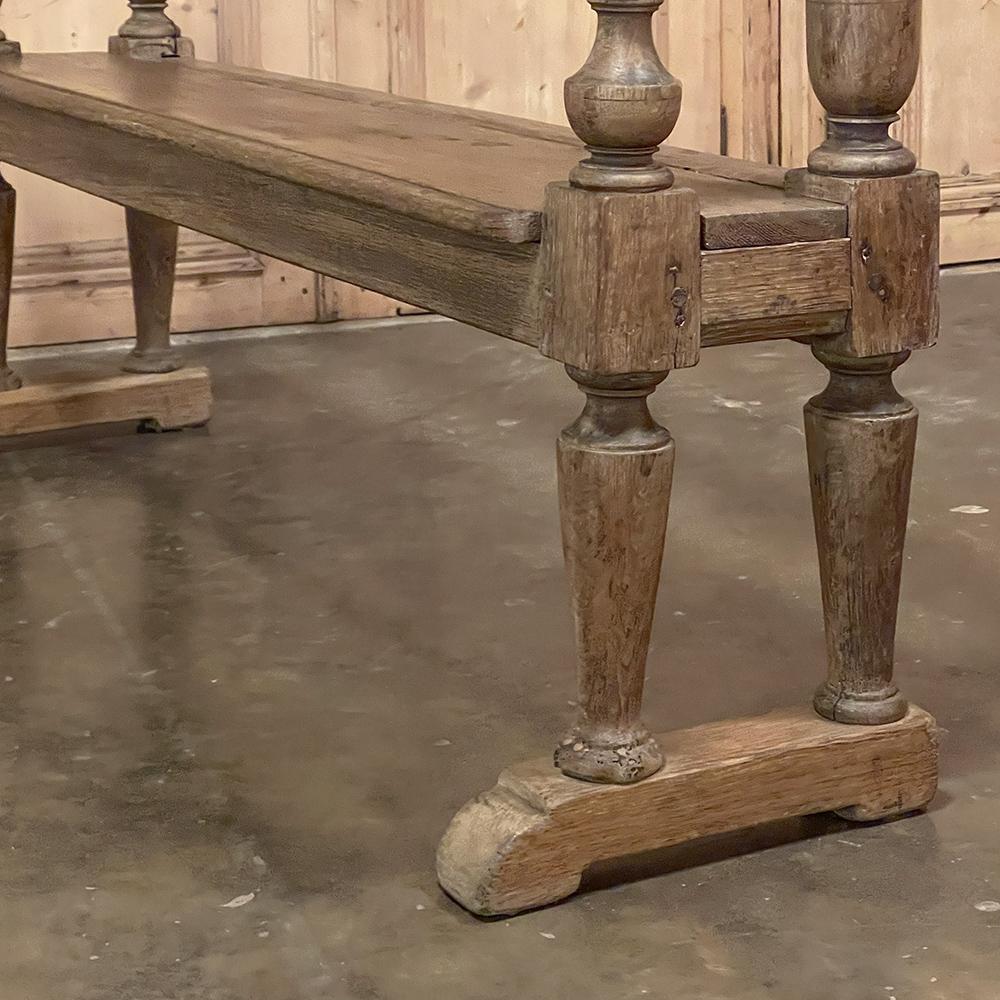 19th Century Rustic Country French Bench, Pew For Sale at 1stDibs