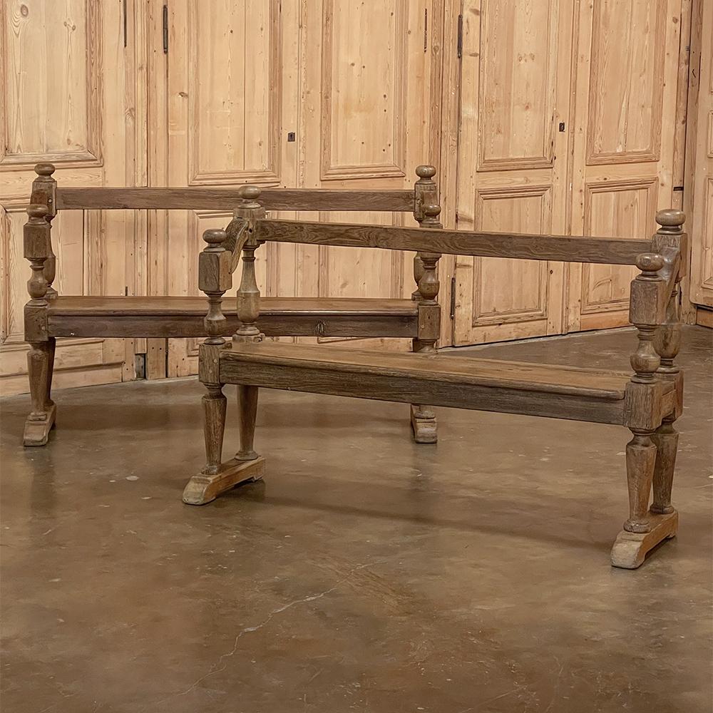 19th Century Rustic Country French Bench, Pew For Sale at 1stDibs
