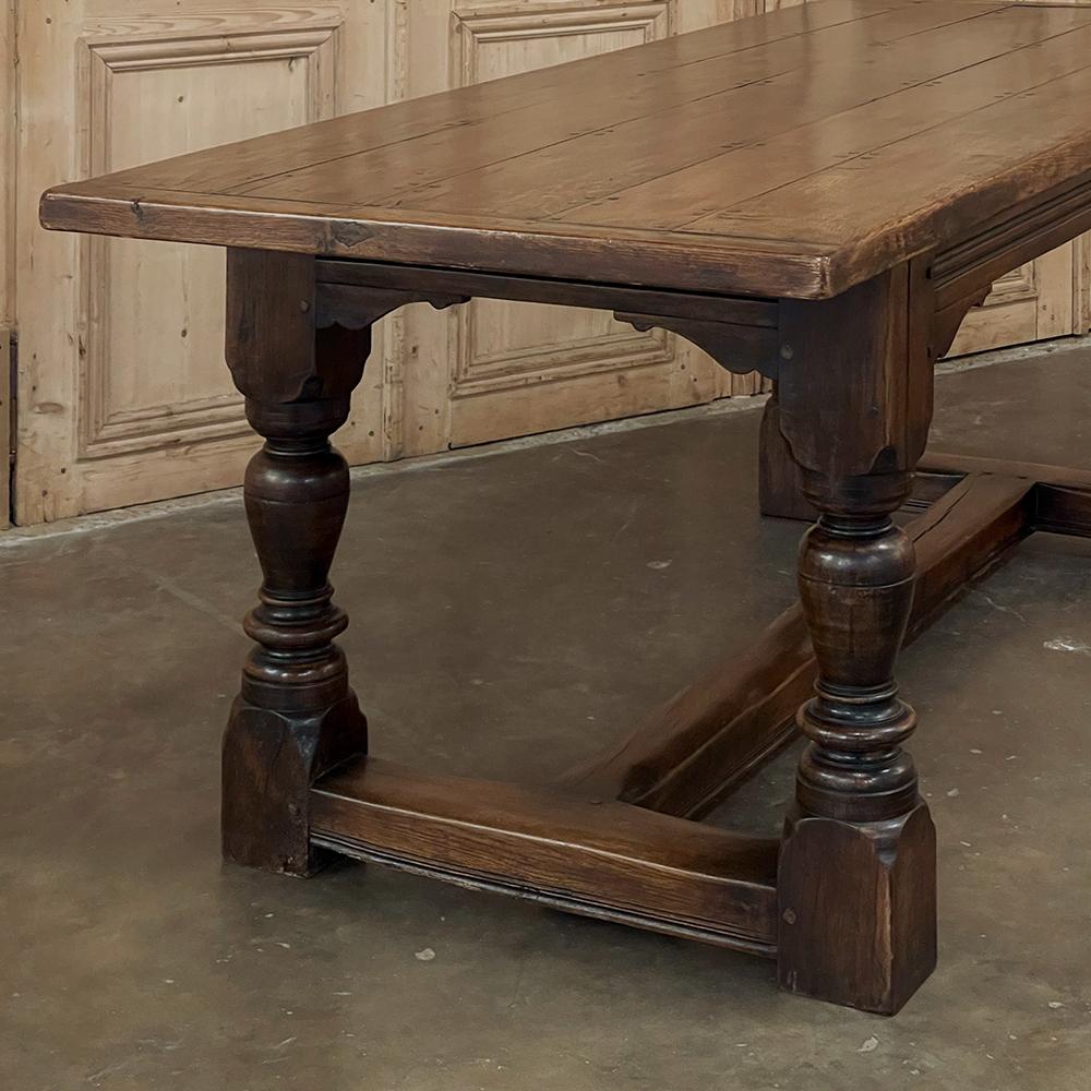 19th Century Rustic Country French Farm Table For Sale at 1stDibs