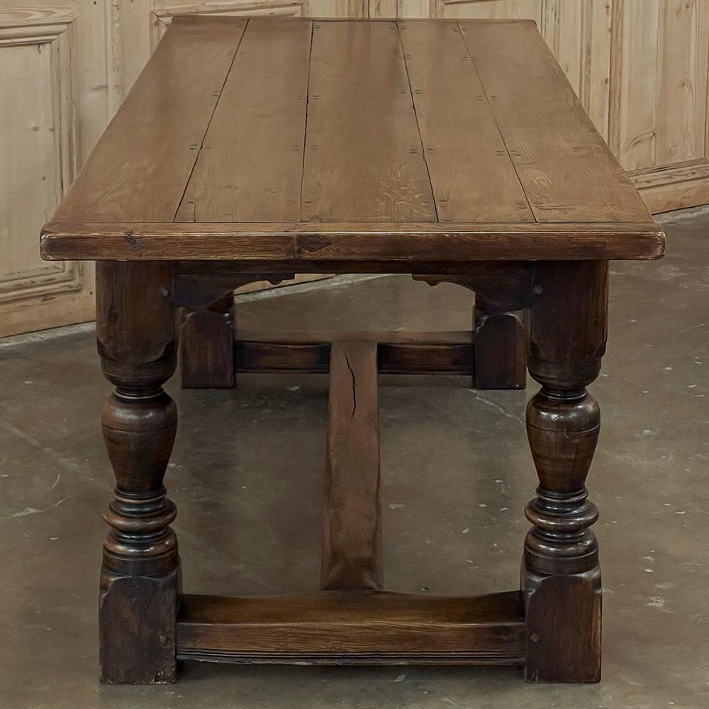19th Century Rustic Country French Farm Table For Sale at 1stDibs