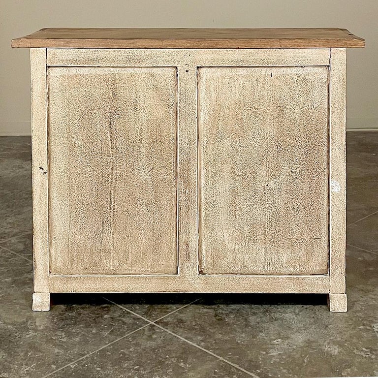 19th Century Rustic Dutch Low Buffet, Credenza For Sale at 1stDibs