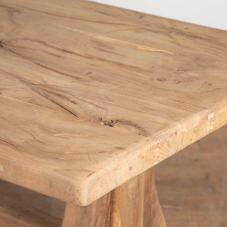 19th Century Rustic Oak Refectory Table For Sale at 1stDibs