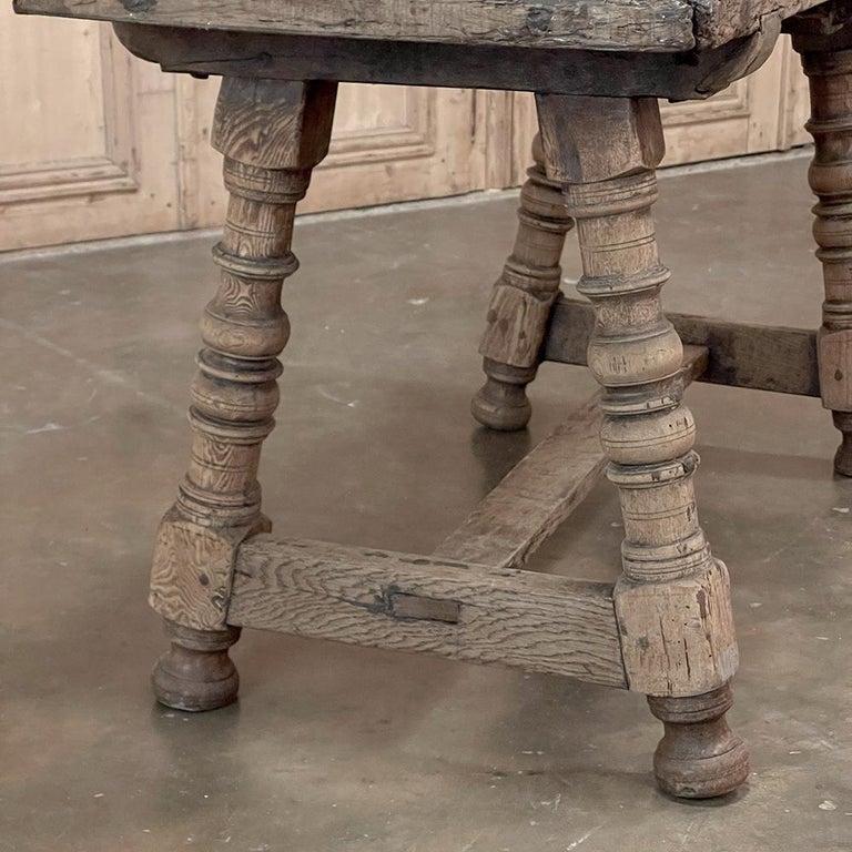 19th Century Rustic Spanish Sofa Table ~ Console For Sale at 1stDibs