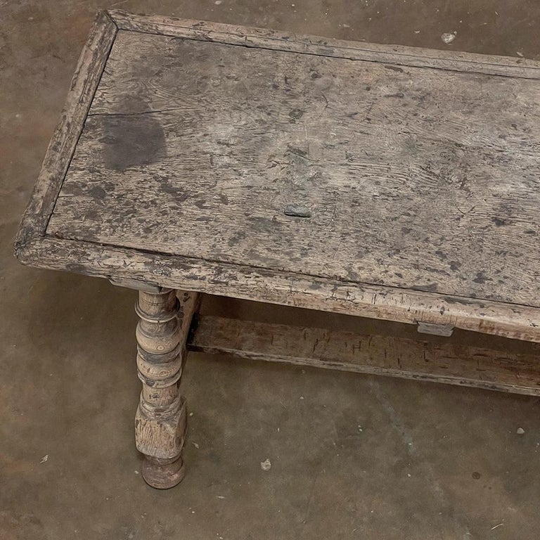 19th Century Rustic Spanish Sofa Table ~ Console For Sale at 1stDibs
