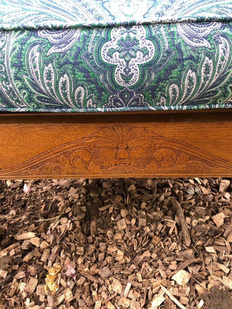 19th Century S.A.Cook Reclining Morris Chair with Griffins at 1stDibs ...