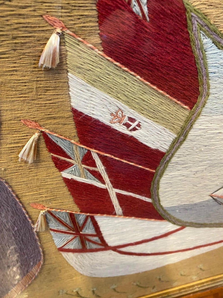 19th Century Sailor's Folk Art Woolie, circa 1870 at 1stDibs