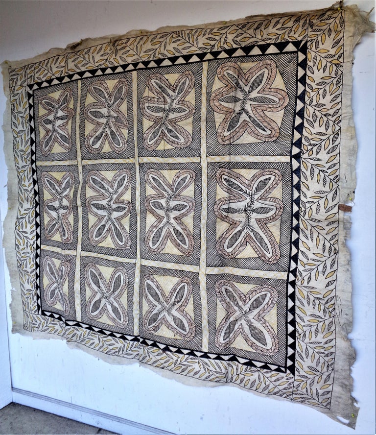 19th Century Samoan Tapa Cloth at 1stDibs