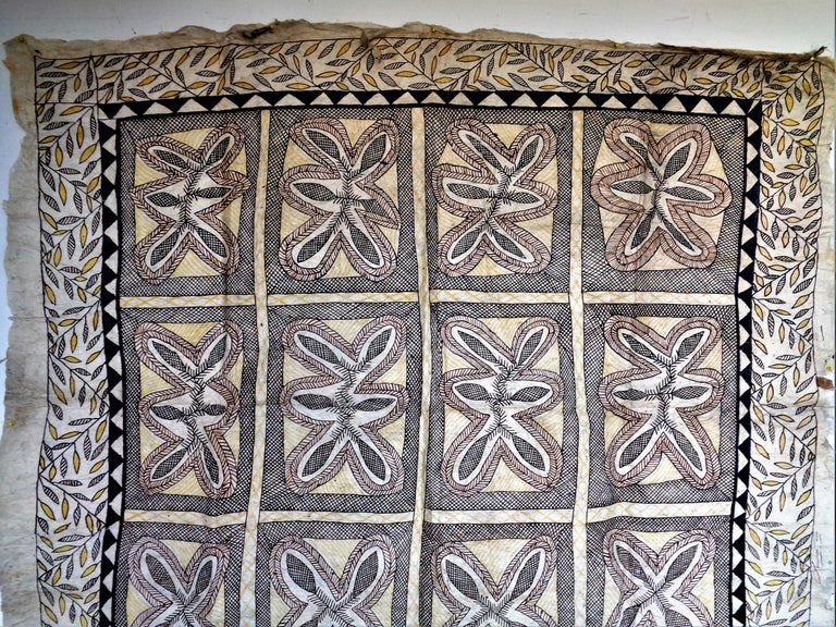 19th Century Samoan Tapa Cloth at 1stDibs