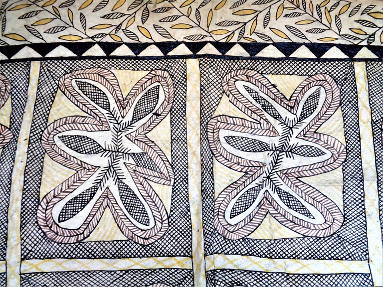 19th Century Samoan Tapa Cloth at 1stDibs