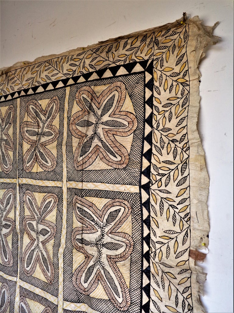 19th Century Samoan Tapa Cloth at 1stDibs