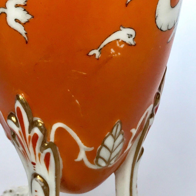 19th Century Samuel Alcock Neoclassical Porcelain Vase at 1stDibs