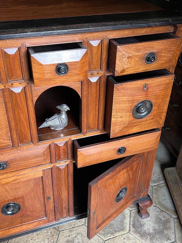 19th Century Satinwood Rosewood Ebony Colonial Chest For Sale at ...