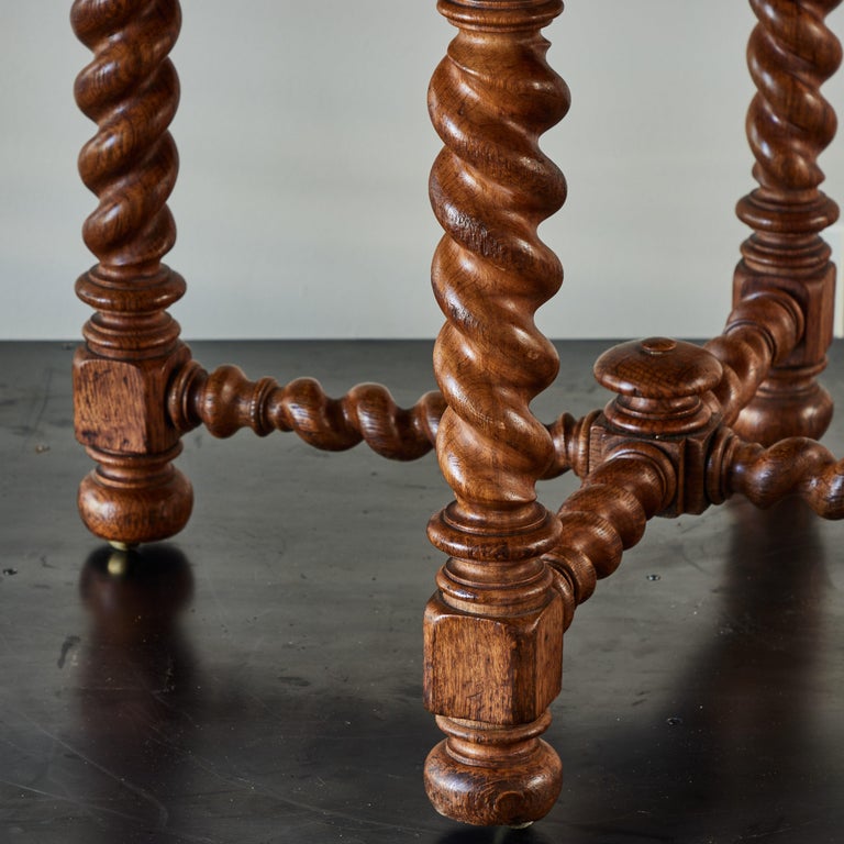 19th Century Scottish Ash Wood Center Table For Sale at 1stDibs