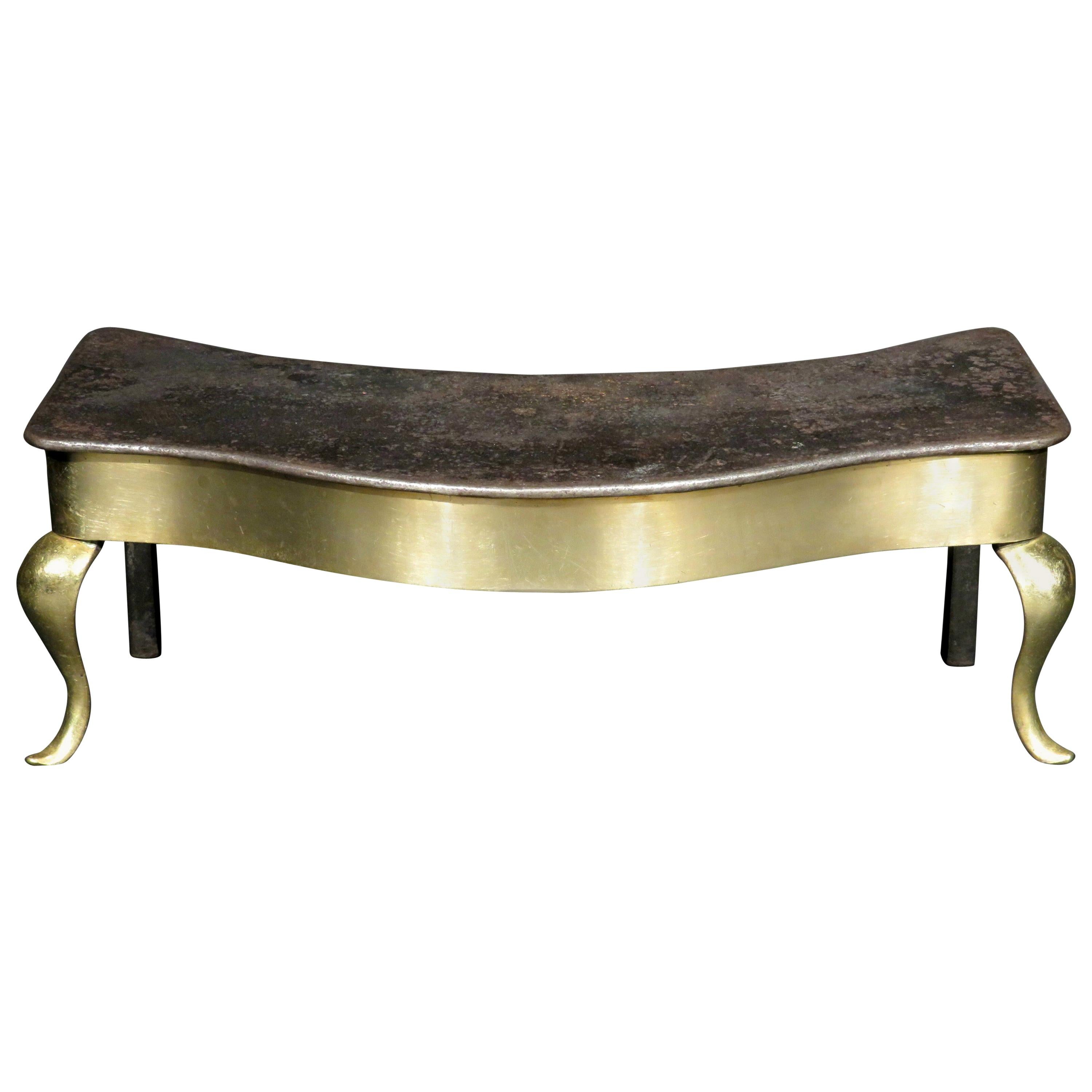 English Brass Cabriole Leg Trivet. Circa 1780 at 1stDibs