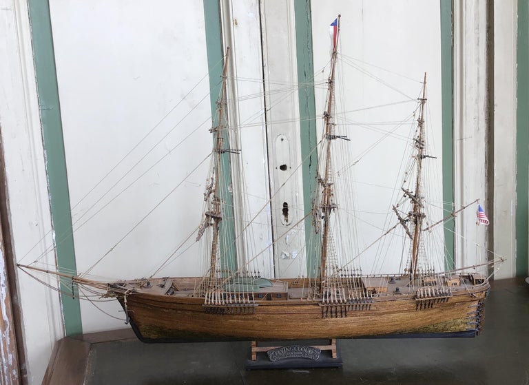 19th Century Set of 10 English Wood Vessel and Ship Models, 1890s For ...