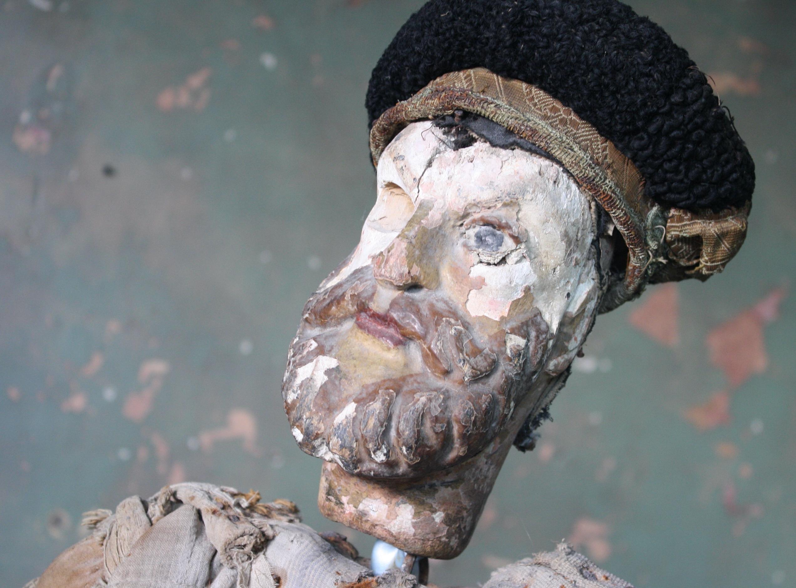 19th Century Sicilian Italian Marionette Folk Art Puppet 'Opera dei ...