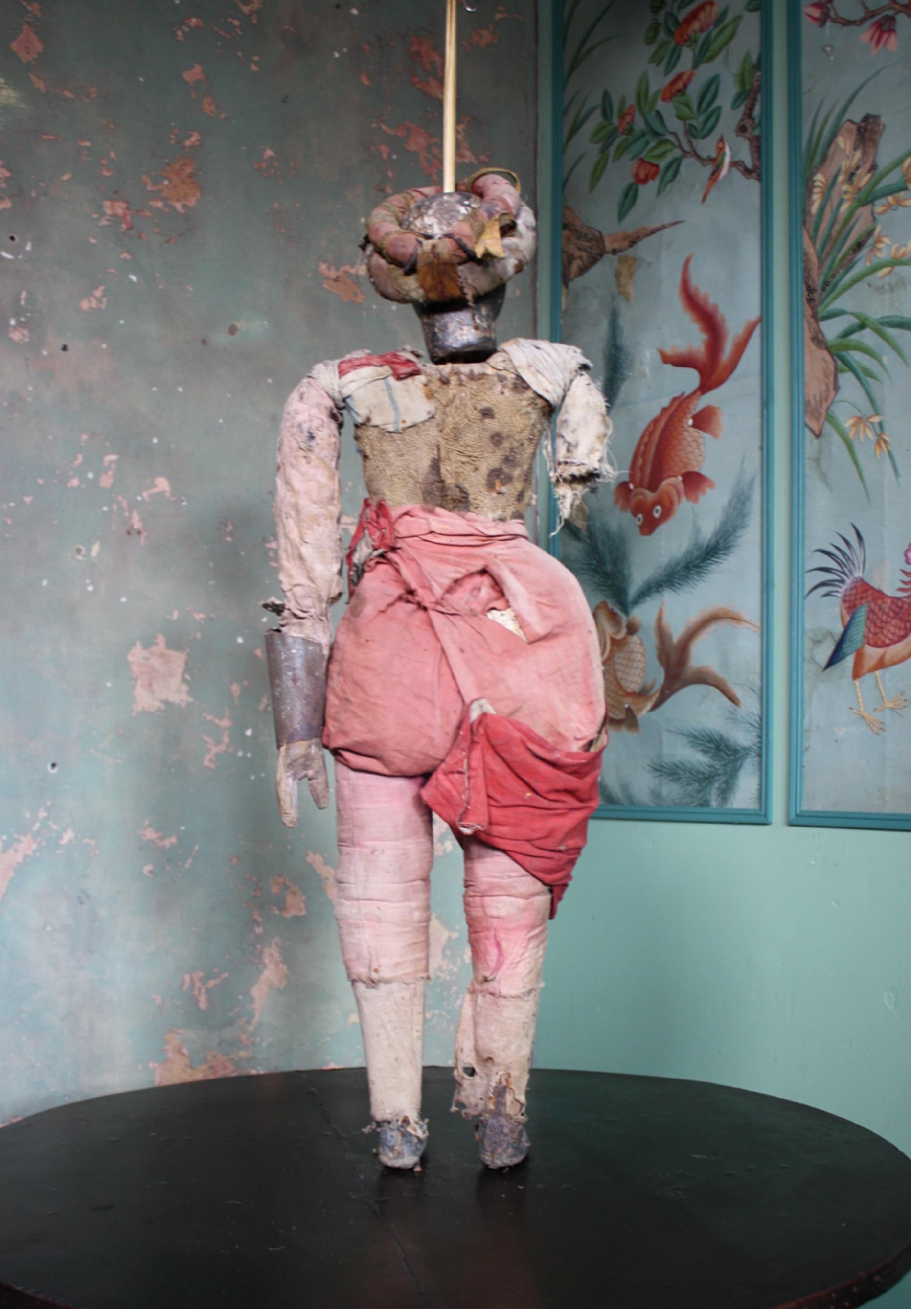 19th Century Sicilian Italian Marionette Folk Art Puppet 'Opera dei ...