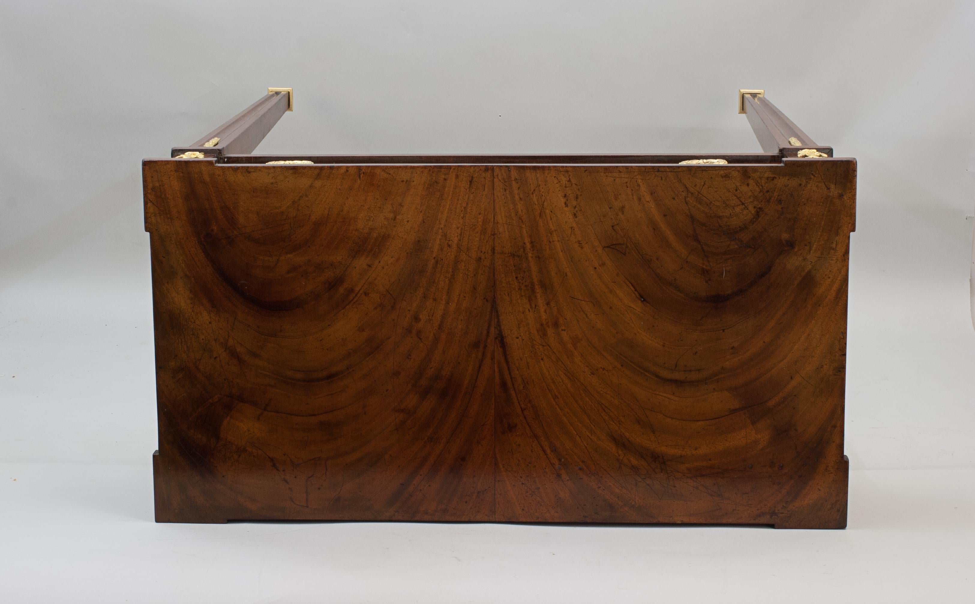 19th Century Side Table with Gilt Fittings For Sale at 1stDibs
