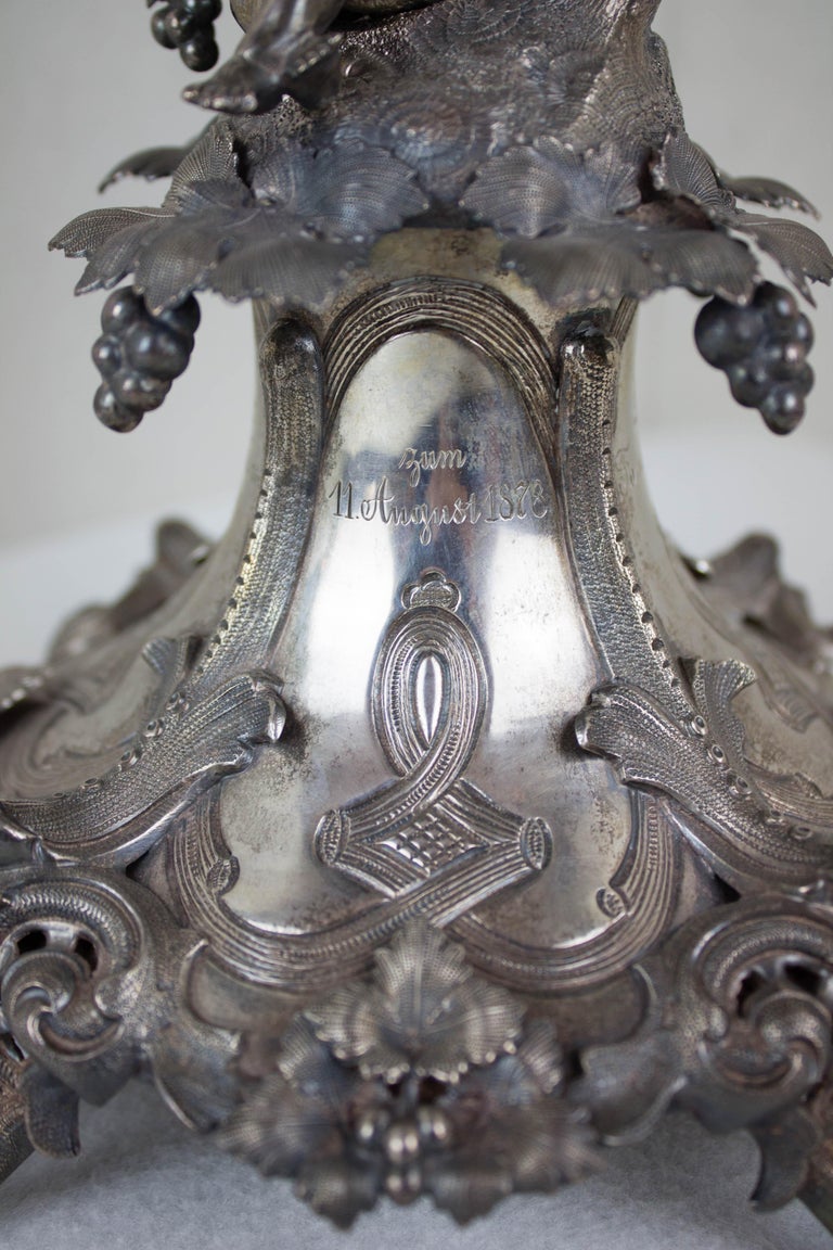 19th Century Silver Centrepiece at 1stDibs
