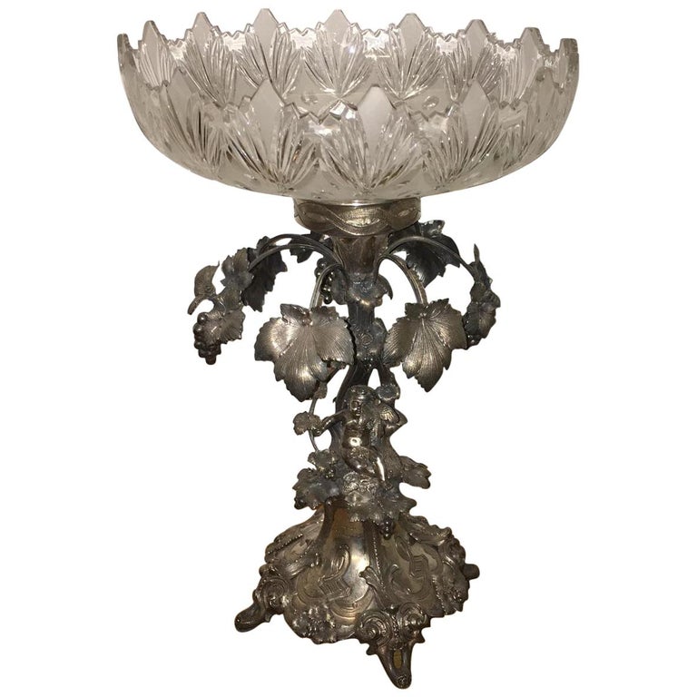 19th Century Silver Centrepiece at 1stDibs