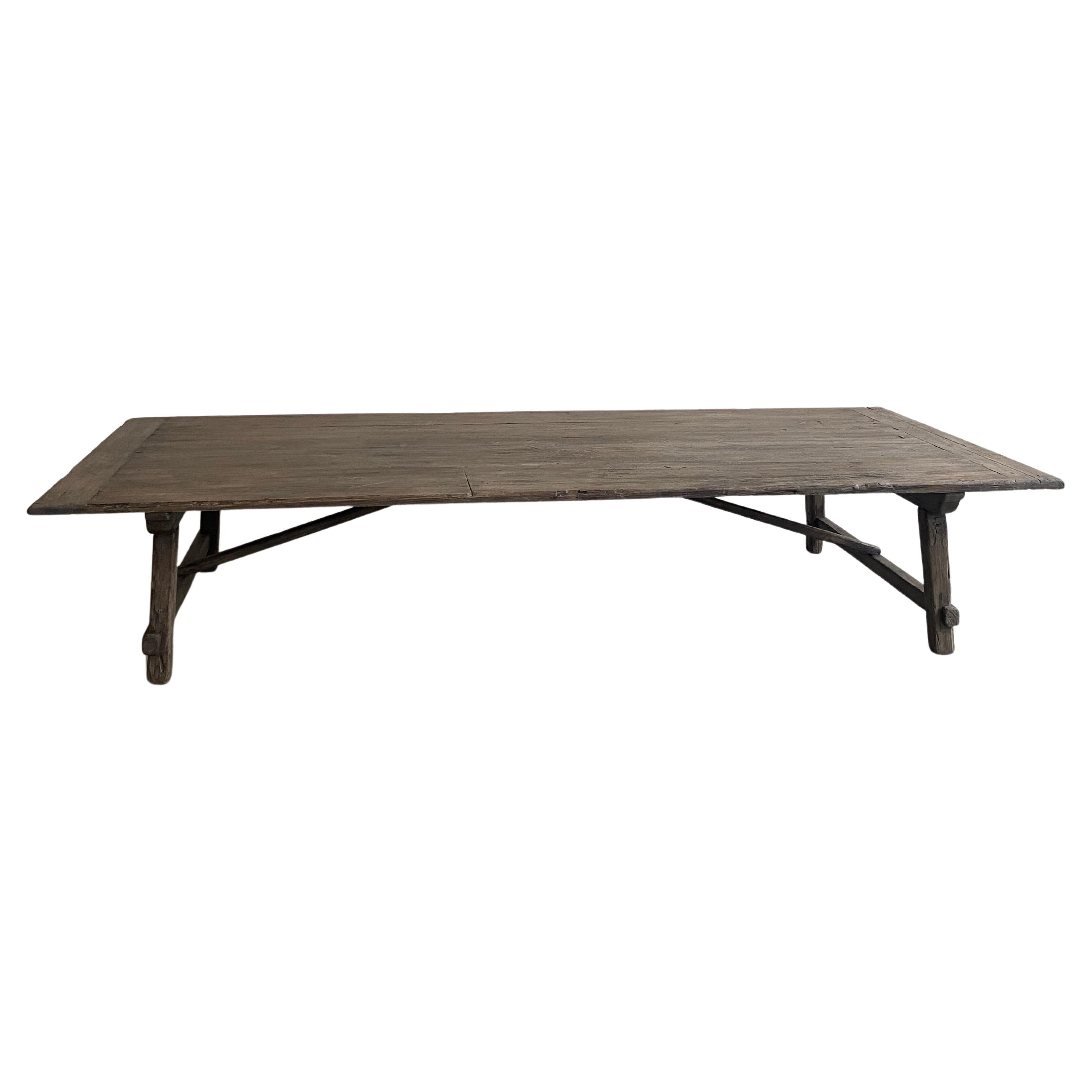 19th Century Iron Panel Coffee Table For Sale at 1stDibs