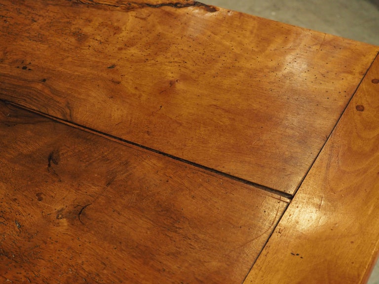 19th Century Single Burl Walnut Plank Table from Normandy, France For ...